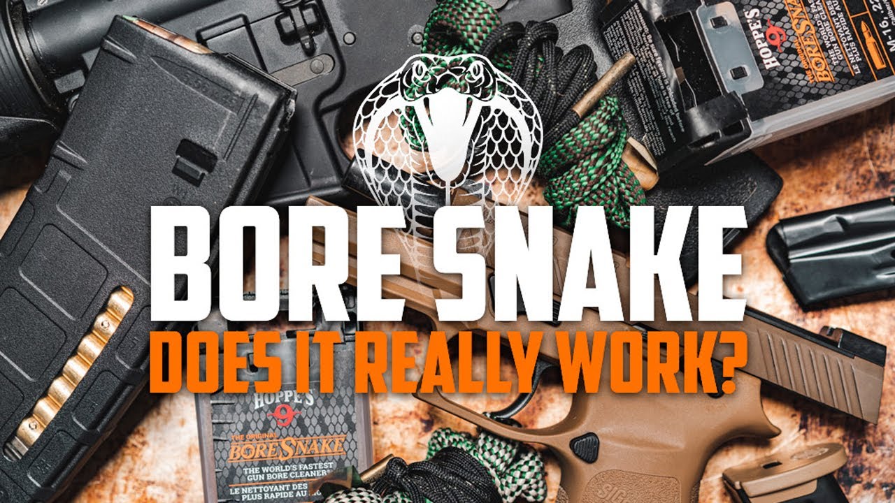 How To Use A Bore Snake - YouTube