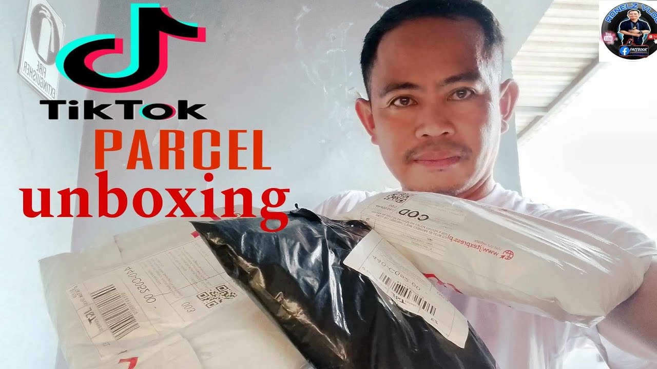 TikTok Parcel Unboxing #ronelzvlog - YouTube