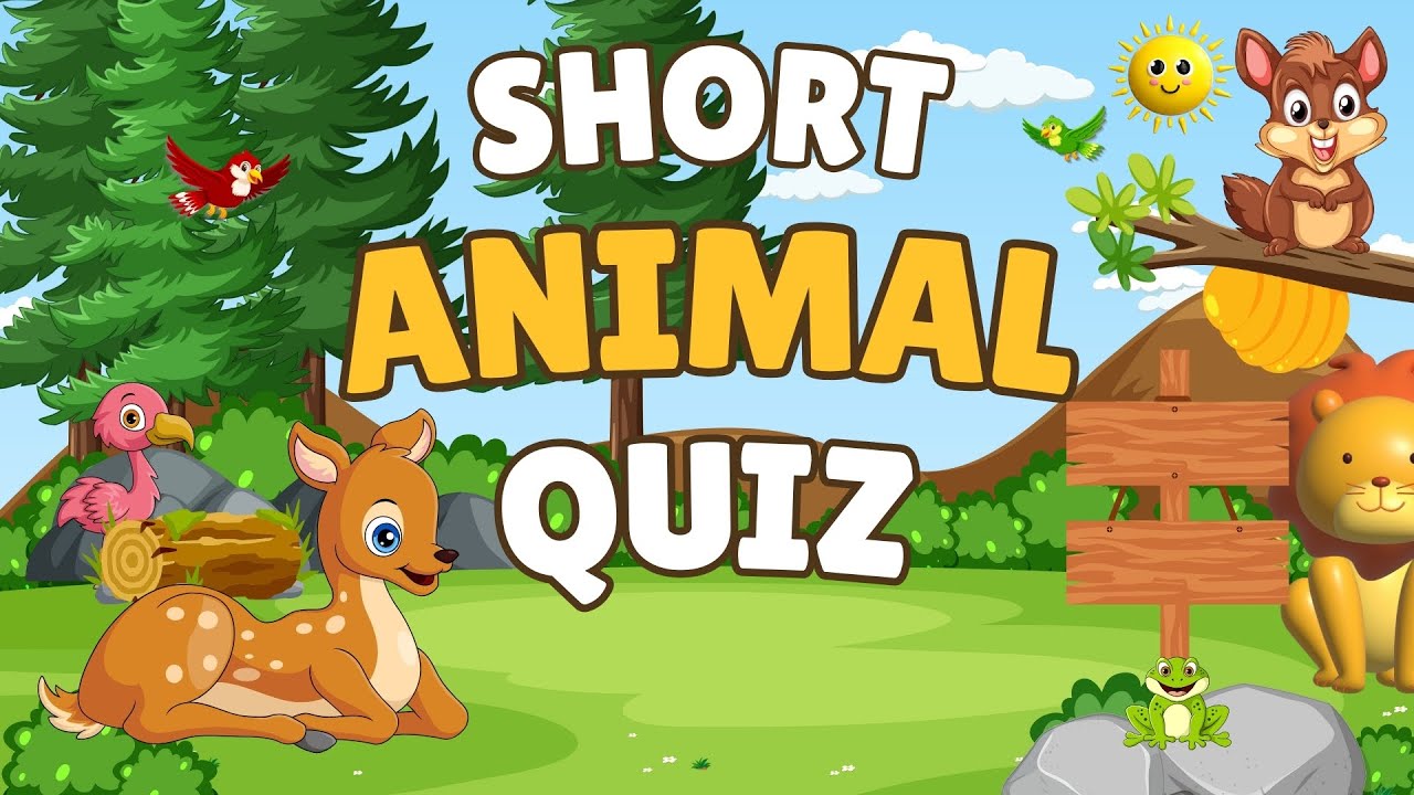 Fun Animal Quiz for Kids | Learn and Laugh with Animals | Fun Factory ...