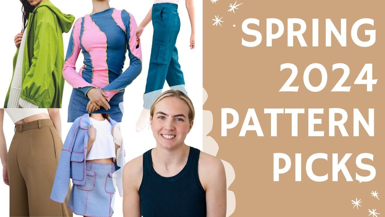 BEST SEWING PATTERNS FOR SPRING 2024 🦋 | My favourite trendy patterns ...