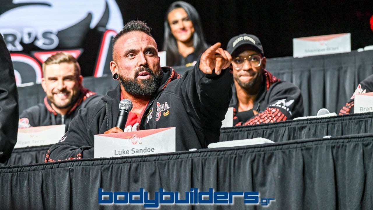 Luke Sandoe: "I Will Win The Olympia Eventually" - 2019 Mr. Olympia ...