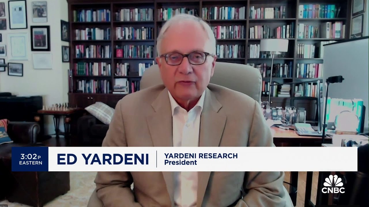 The rate cut feels like it's really coming, says Ed Yardeni - YouTube