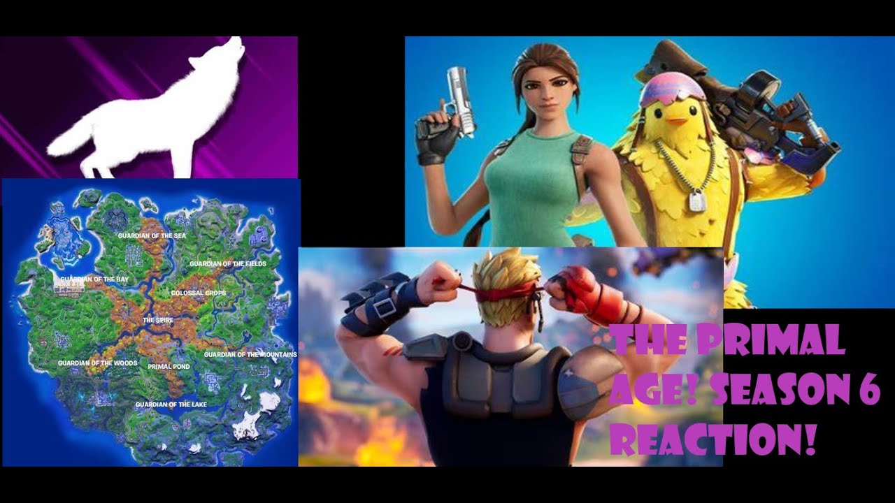 The Primal Age! Fortnite Chapter 2 Season 6 -LIVE EVENT, BATTLE PASS ...