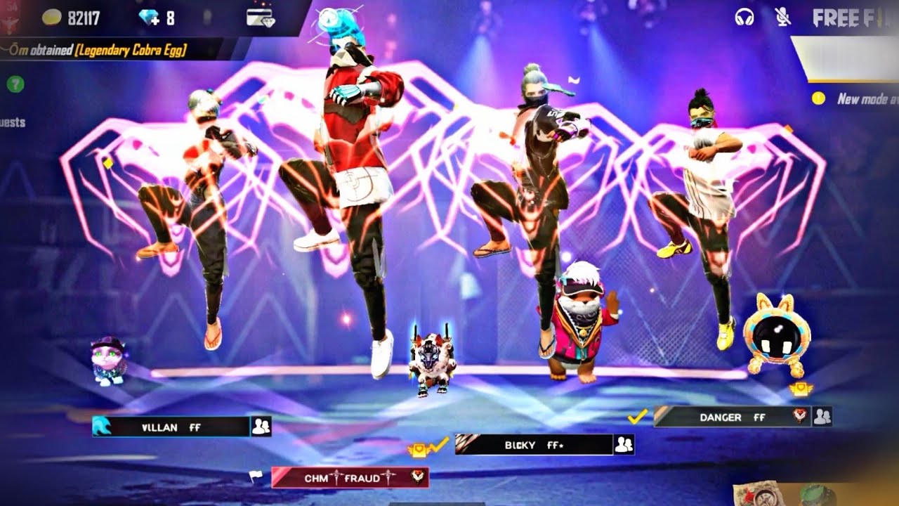 Free Fire | Emote | Dance | FRAUD FF - YouTube