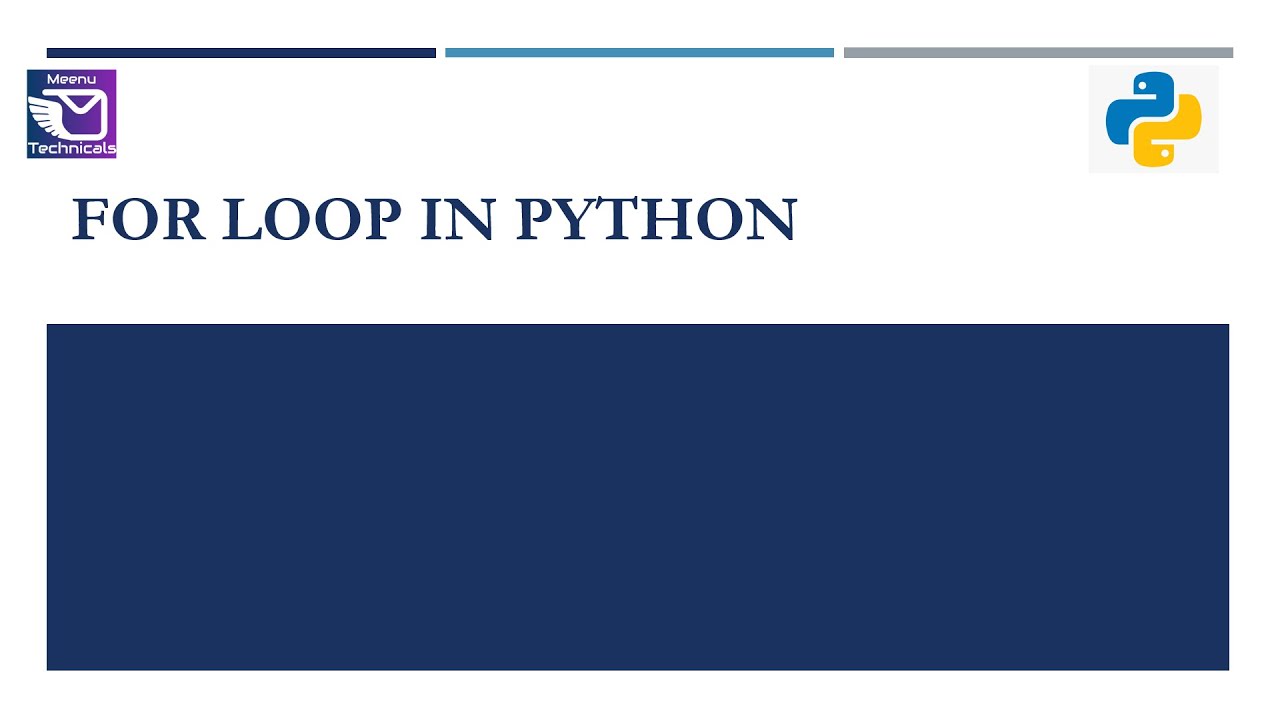 For Loop In Python YouTube for-loop-in-python-youtube