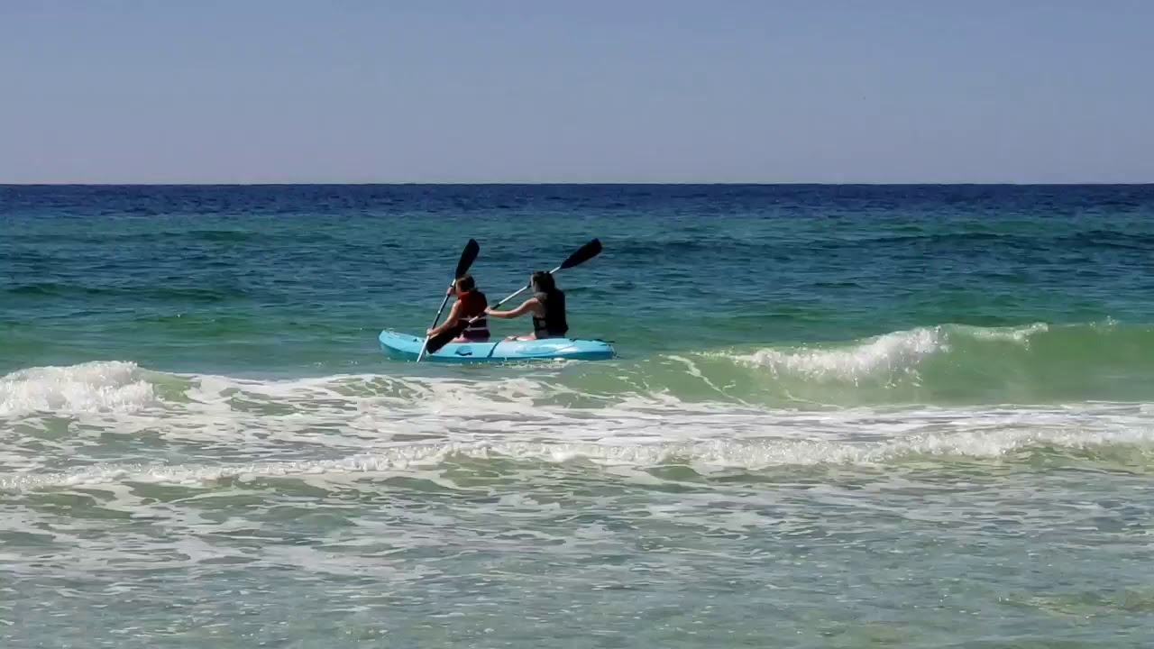 Kenna & Jordan Kayaking Fort Walton Beach March 2019 - YouTube