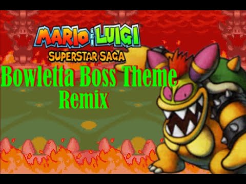 Bowletta Boss Theme Remix | Mario & Luigi Superstar Saga - YouTube