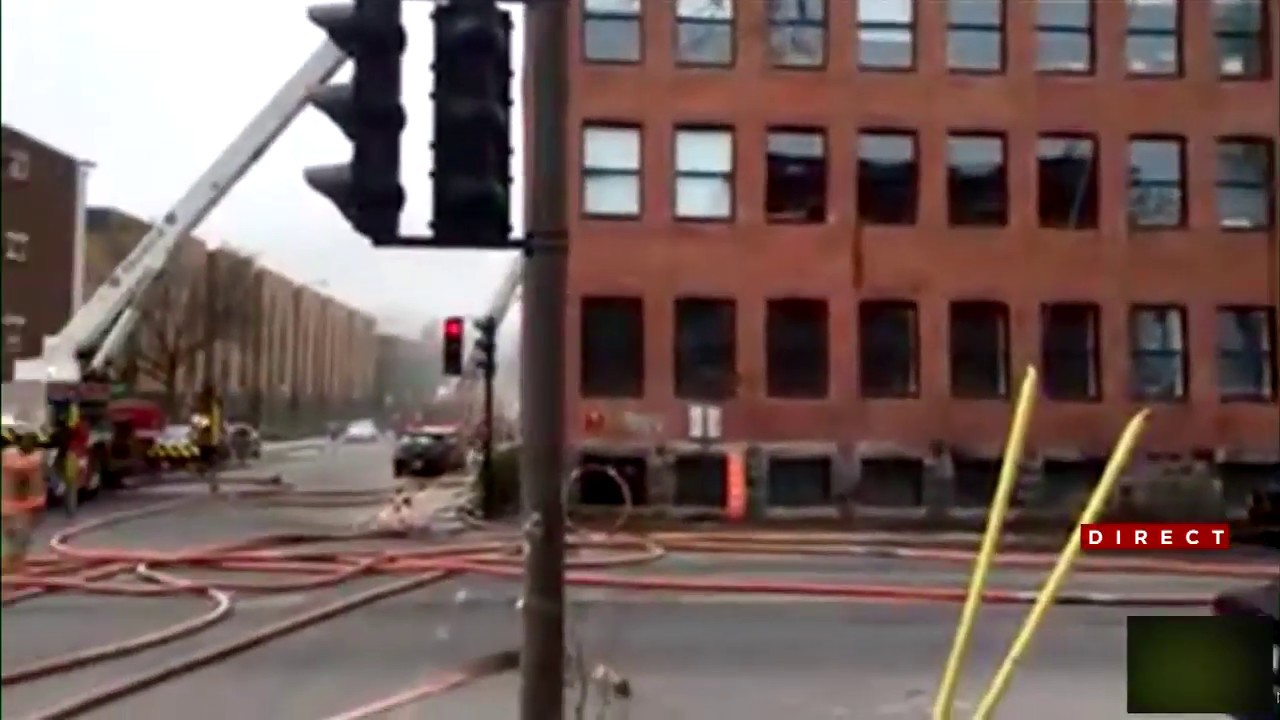 Important incendie dans le quartier Hochelaga Maisonneuve Explications ...