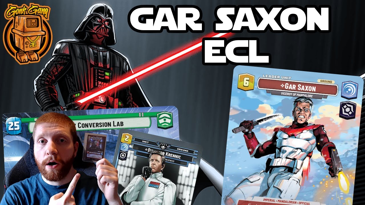 New Vader is CRAZY!! Gar Saxon ECL! (Star Wars Unlimited: Legends of ...