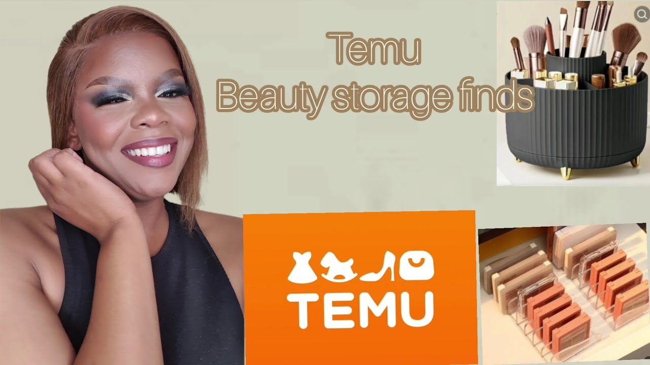 Temu beauty storage finds - YouTube