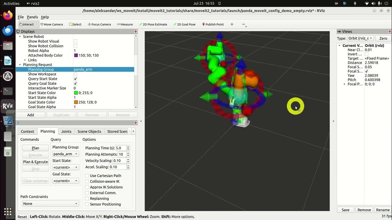 How to Install and Start Using MoveIt2 in ROS2 Humble - Tutorial Link Provided In Description ...