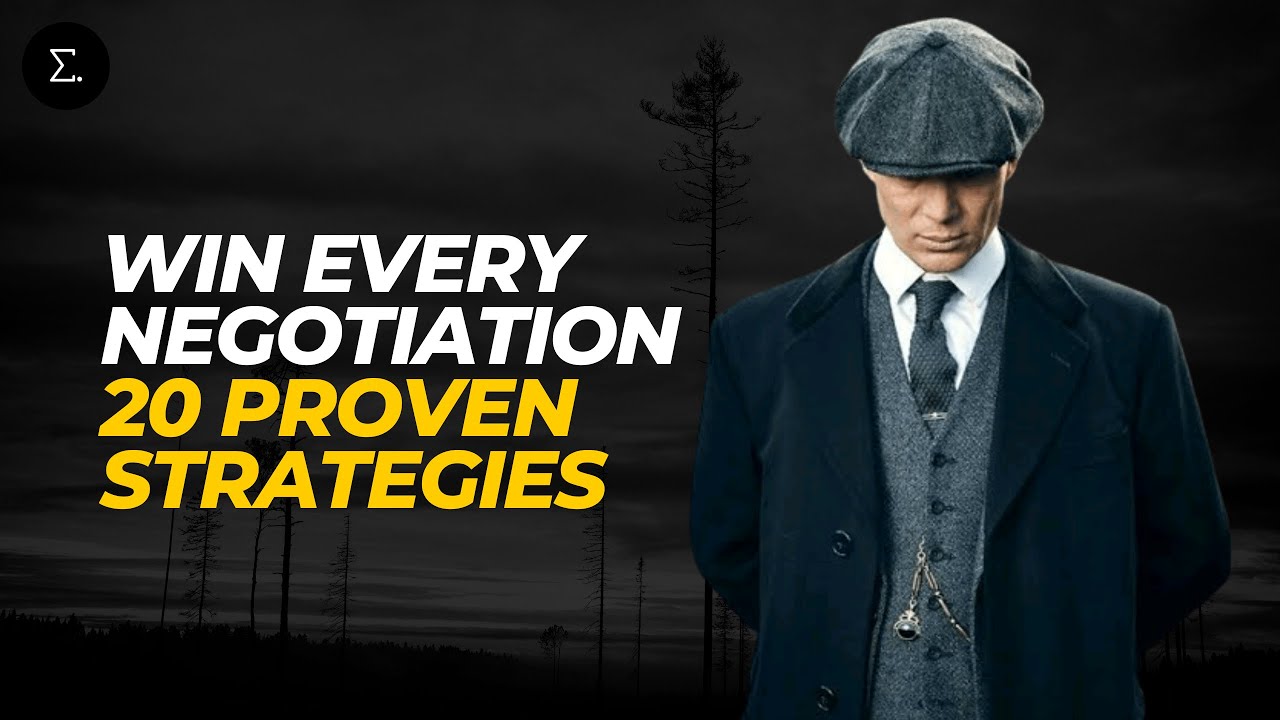 The Art of Negotiation: 20 Steps On How to Communicate to Win - YouTube