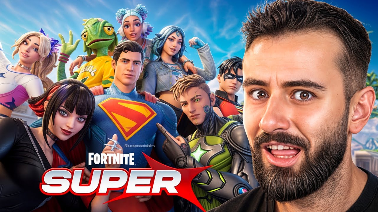 Ήρθαν οι ΣΟΥΠΕΡ ΗΡΩΕΣ στο Fortnite! - YouTube