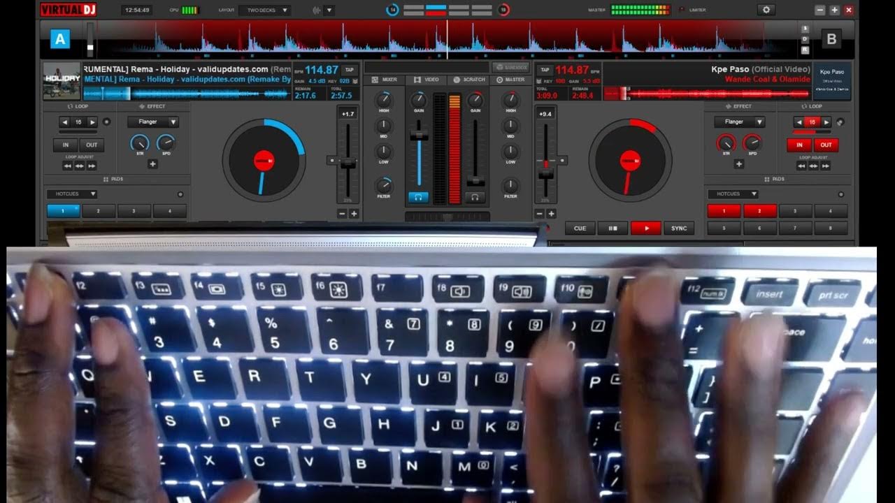 Virtual DJ KeyBoard Short DJ Mix, By DJ DON GENIUS - YouTube