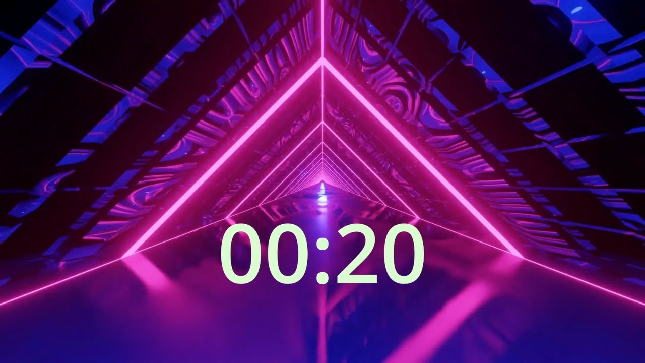 20 Second Timer With Relaxing Rain Sounds - YouTube