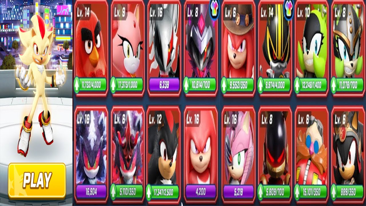 Sonic Forces - Playing Like a Noob - All 17 Challenger Battle - Movie Super Shadow, Red, Rusty ...