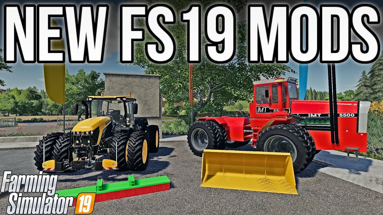 NEW MODS OUT NOW FOR FARMING SIMULATOR 19! - YouTube
