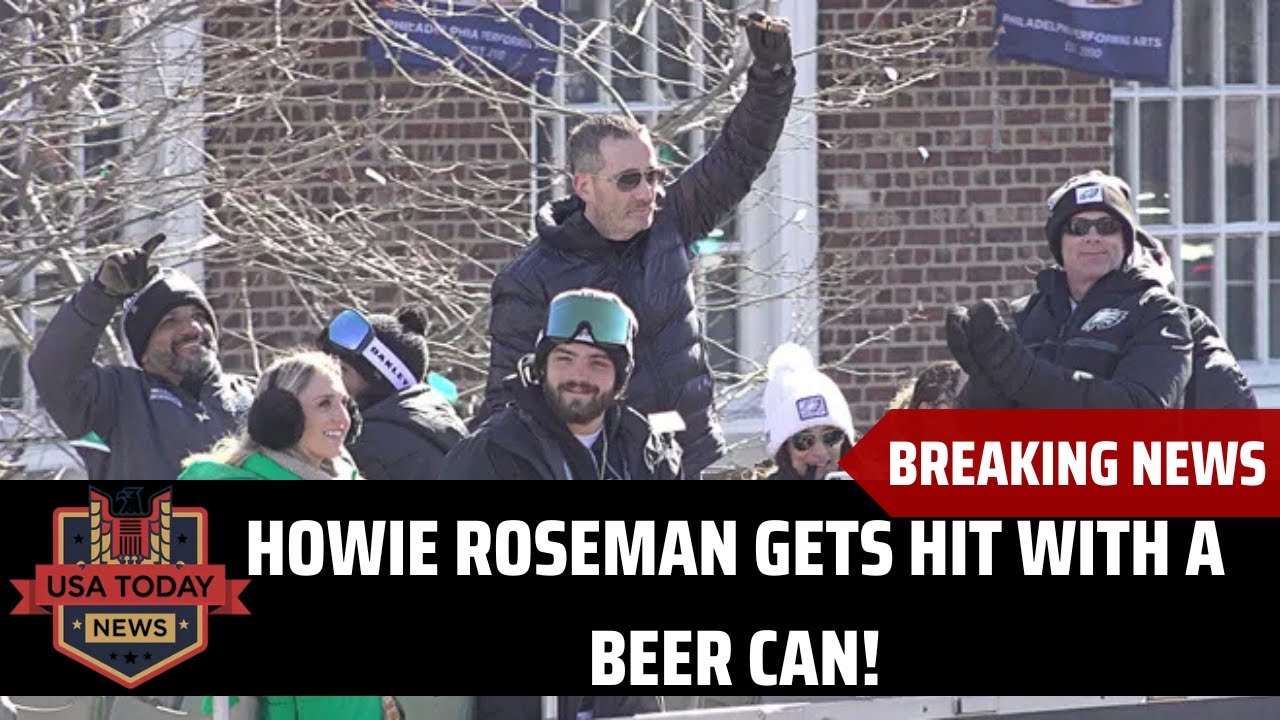 Howie Roseman’s Bloody Super Bowl Parade Incident: Eagles GM Takes One ...