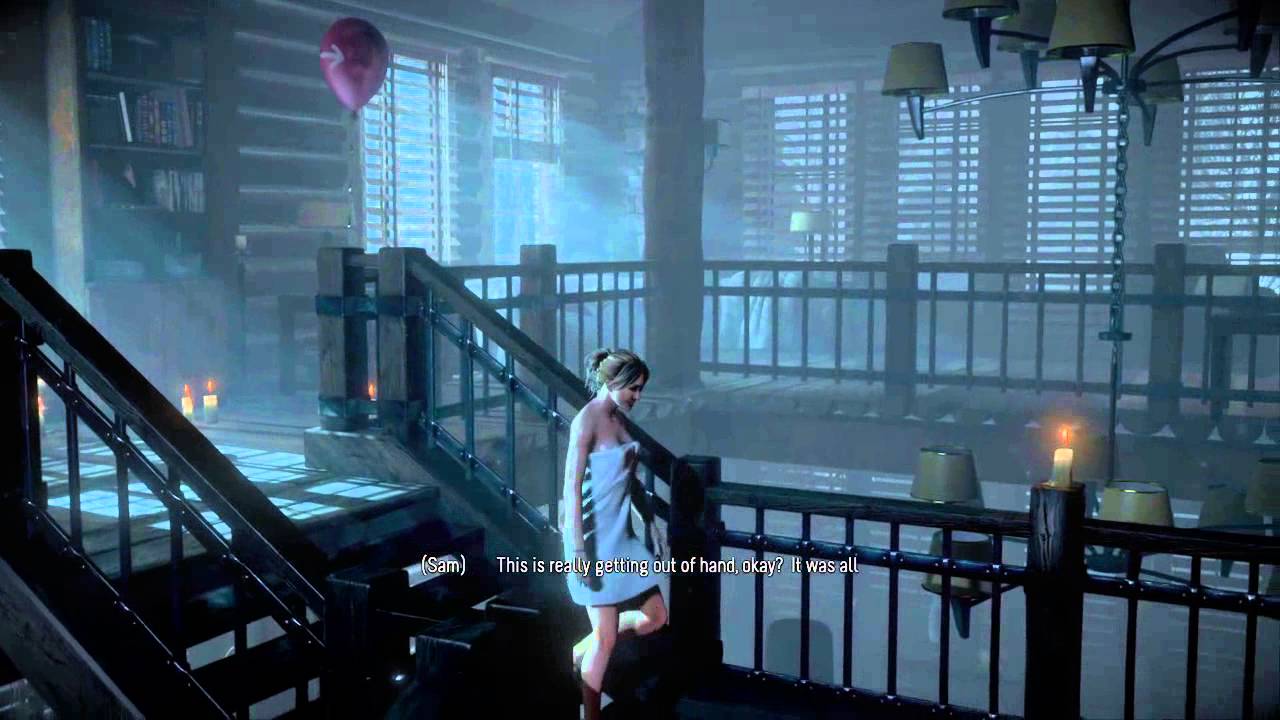 Until Dawn™ Chapter 5 Sam fails at hiding - YouTube