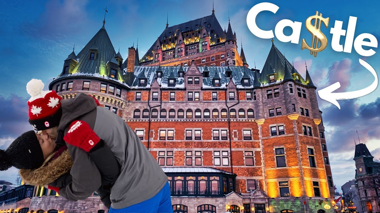 We Stayed In A Canadian CASTLE / Chateau Frontenac Quebec City - YouTube