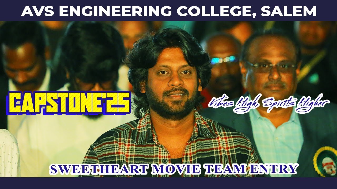 ACTOR RIO RAJ & SWEETHEART MOVIE TEAM - ENTRY @CAPSTONE'25 | # ...