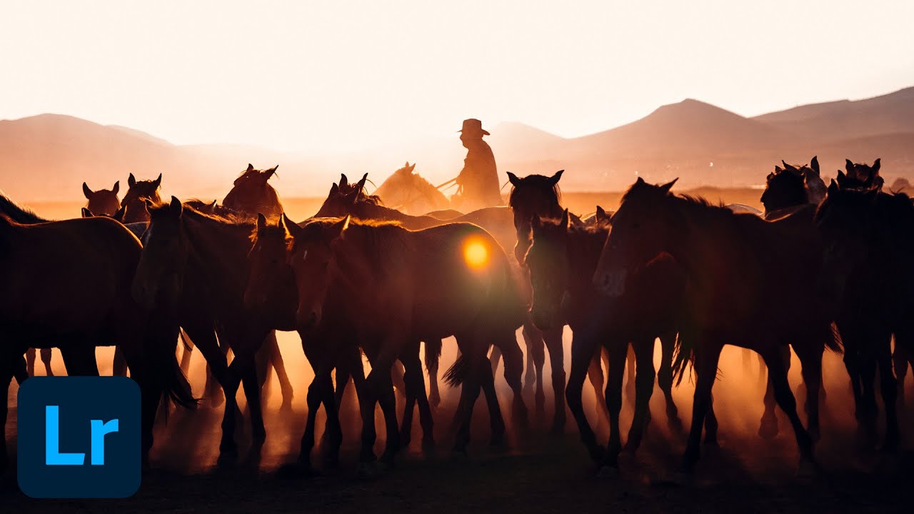 How To Create Sunset Color And Light In Lightroom Desktop Youtube