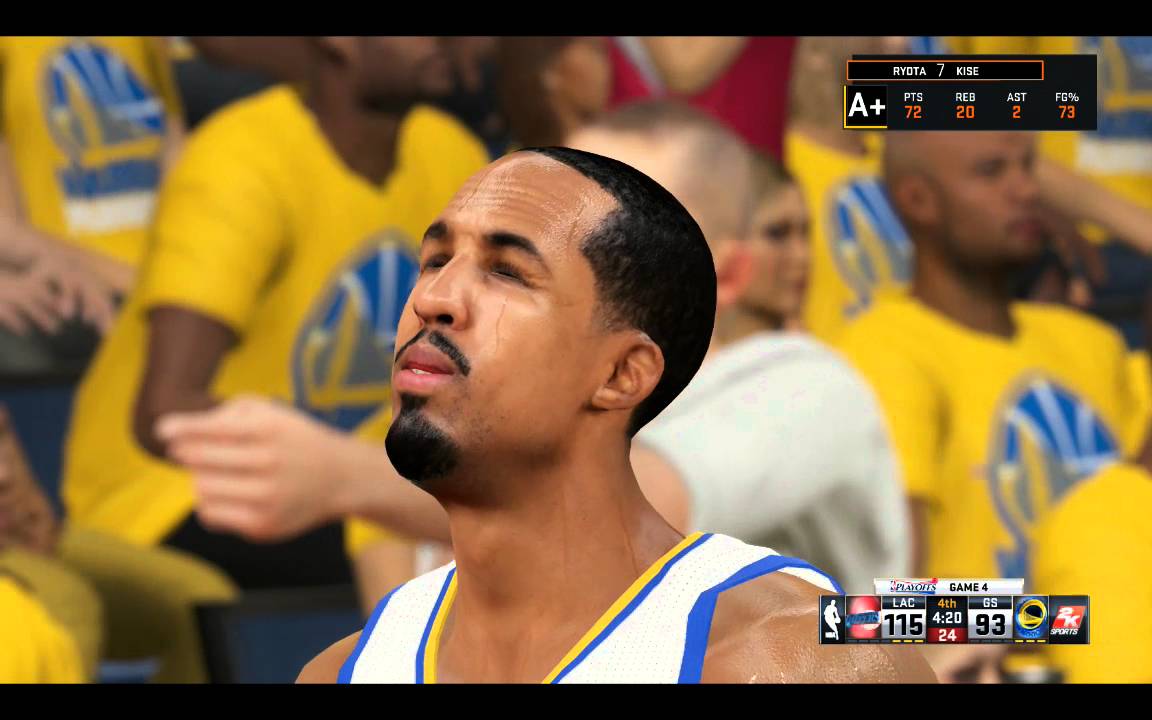 NBA 2K15 2015~2016 Playoffs Western finals Game4 - LA Clippers vs ...