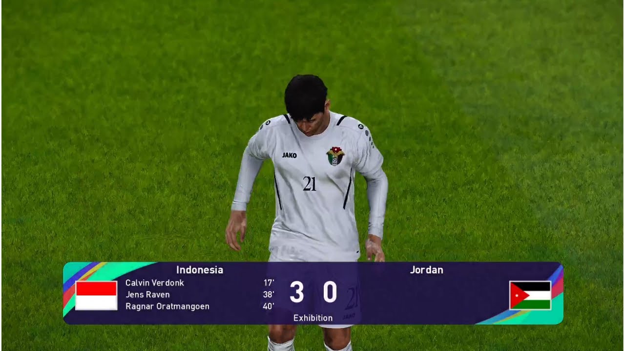 Indonesia VS Jordan 3 = 0 - YouTube