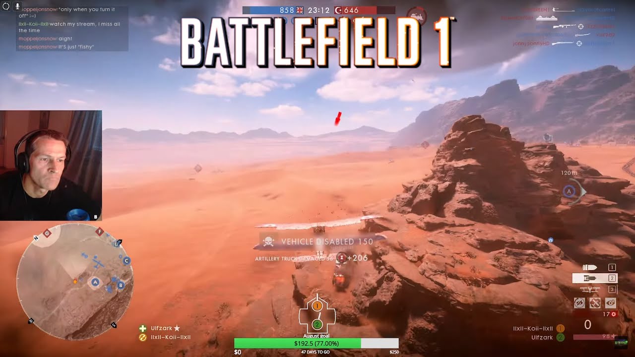 Battlefield 1 - Dedicated AA truck - YouTube