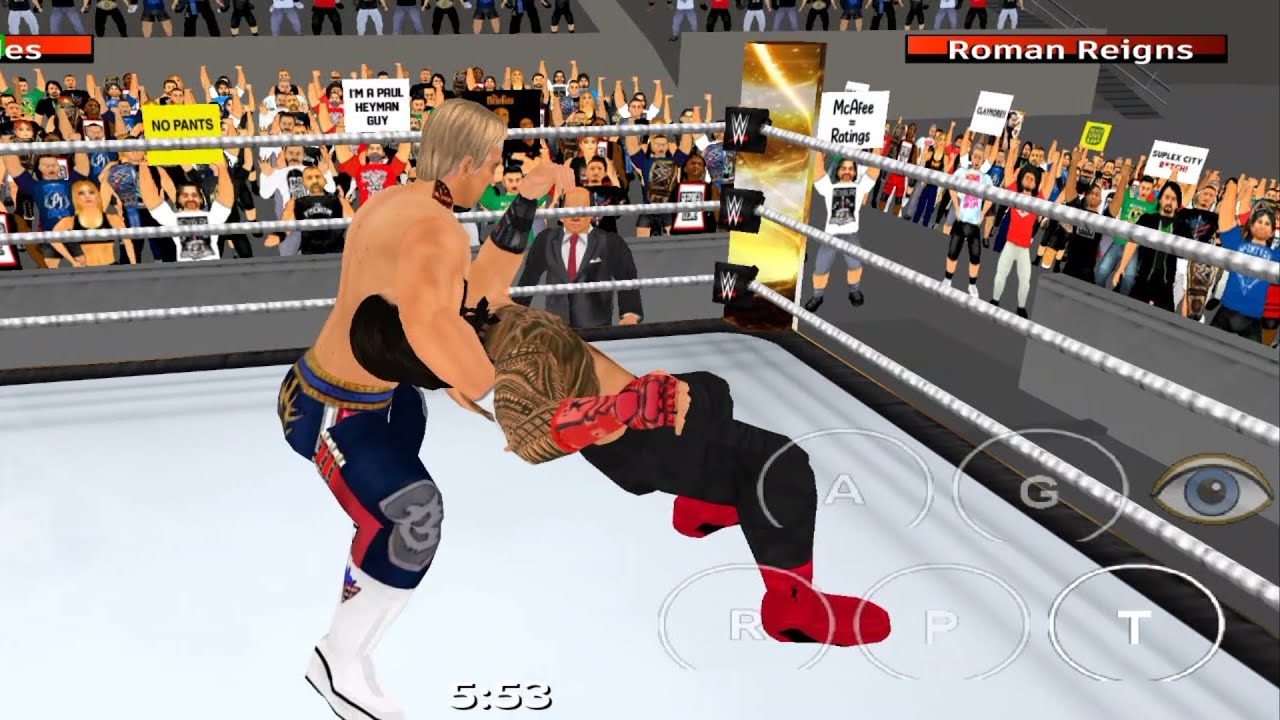 WWE WR3D WRESTLEMANIA 39 ROMAN REIGNS VS CODY RHODES FULL MATCH.. - YouTube