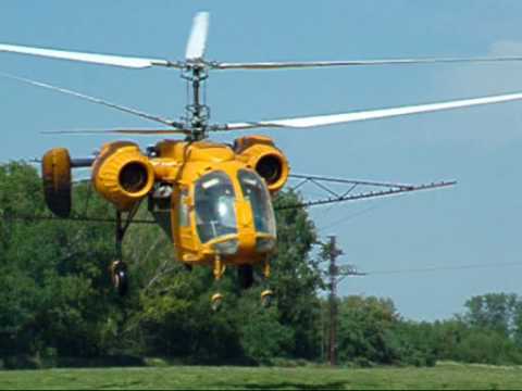 Kamov Ka 26 helicopter Takeoff - YouTube