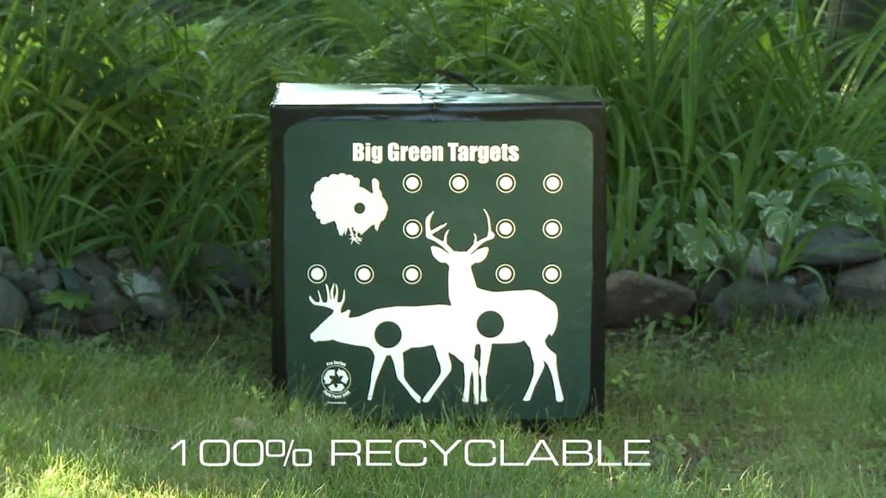Big Green Targets - As Seen on Uncle Ted's Tech Tip - YouTube