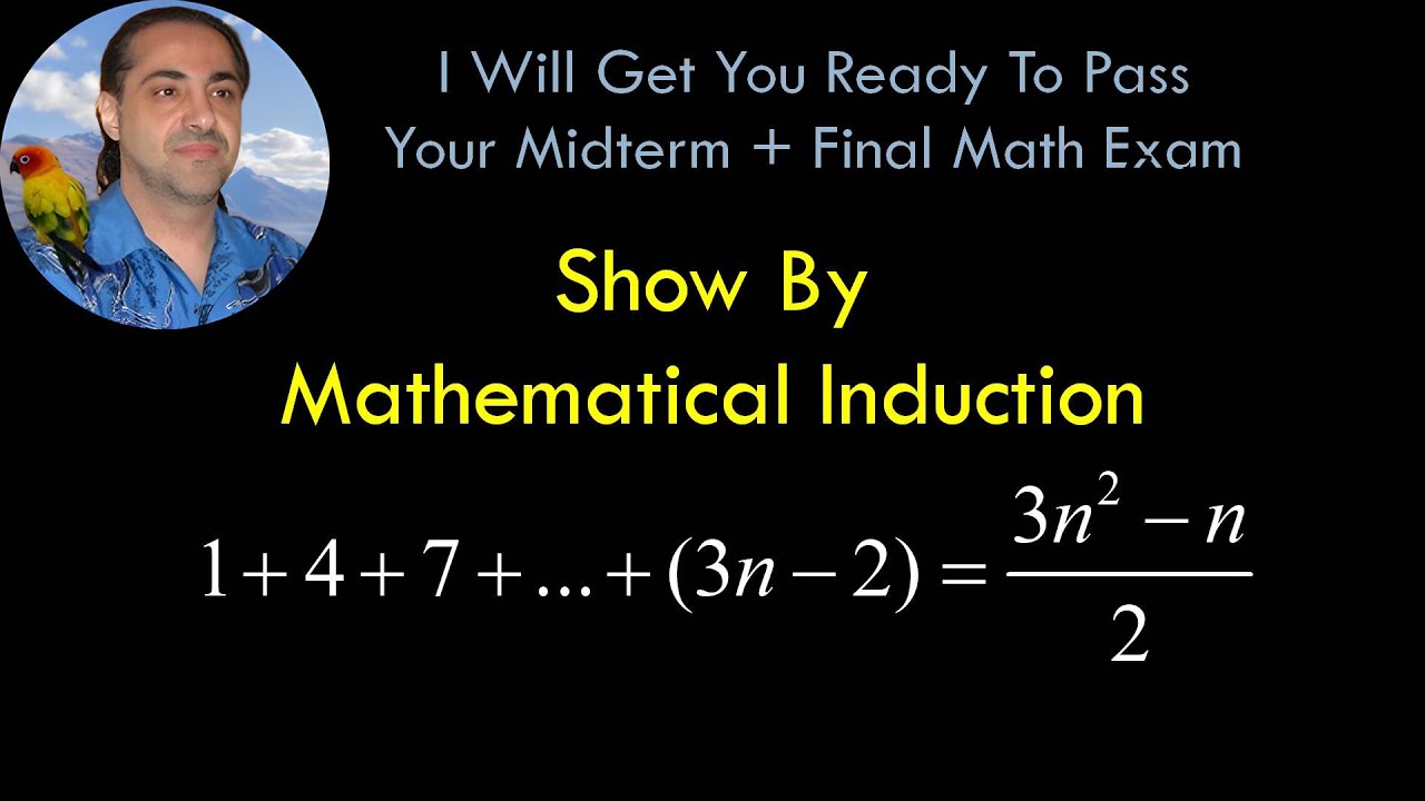 Show By Mathematical Induction [ Mathematical Induction Questions And ...