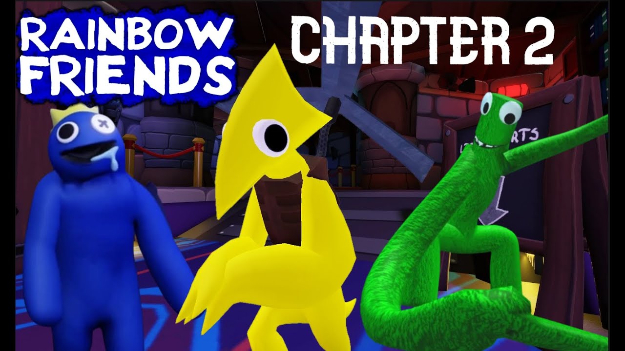 RAINBOW FRIENDS CHAPTER 2 IS HERE!! - YouTube