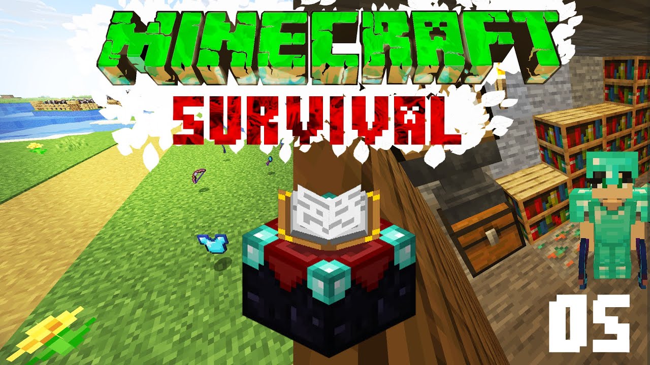 BU SET FAZLA GÜÇLÜ! FULL ENCHANT ! Minecraft Survival - Bölüm #05 - YouTube