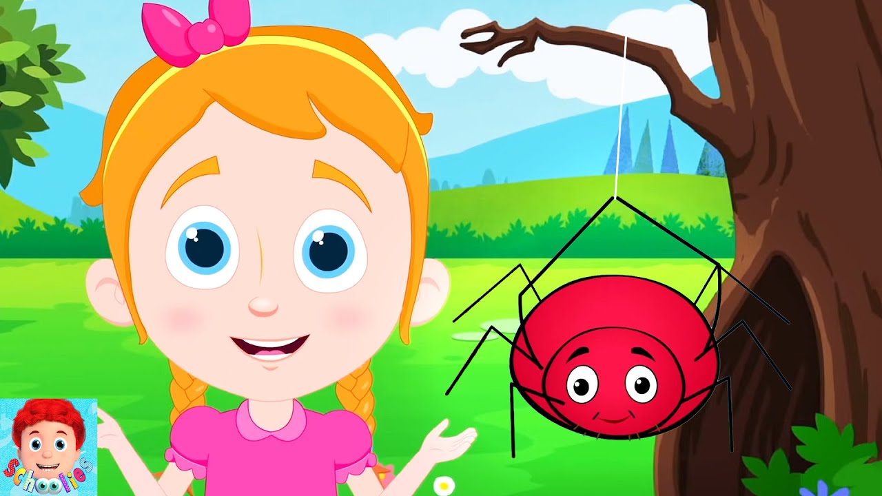 Itsy Bitsy Spider | Spider Song | Nursery Rhymes & Songs for Children ...