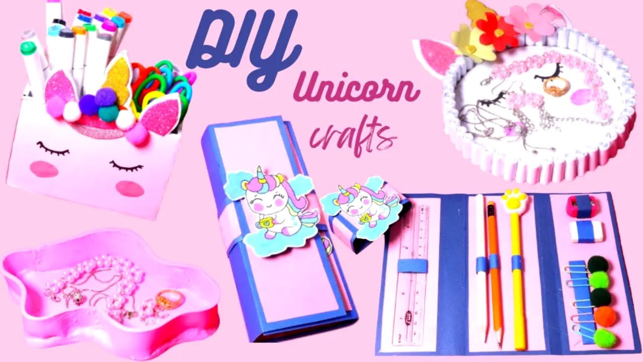 Unicorn crafts | DIY Unicorn paper craft |DIY Unicorn Themed Craft ...