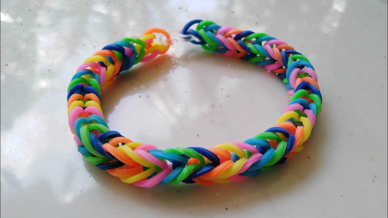 How To Make Colourful Loom Bracelet Tutorials YouTube how-to-make-colourful-loom-bracelet-tutorials-youtube