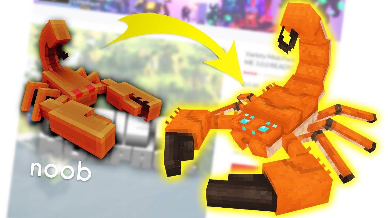 I REMASTERED my very first Minecraft Mobs! - YouTube