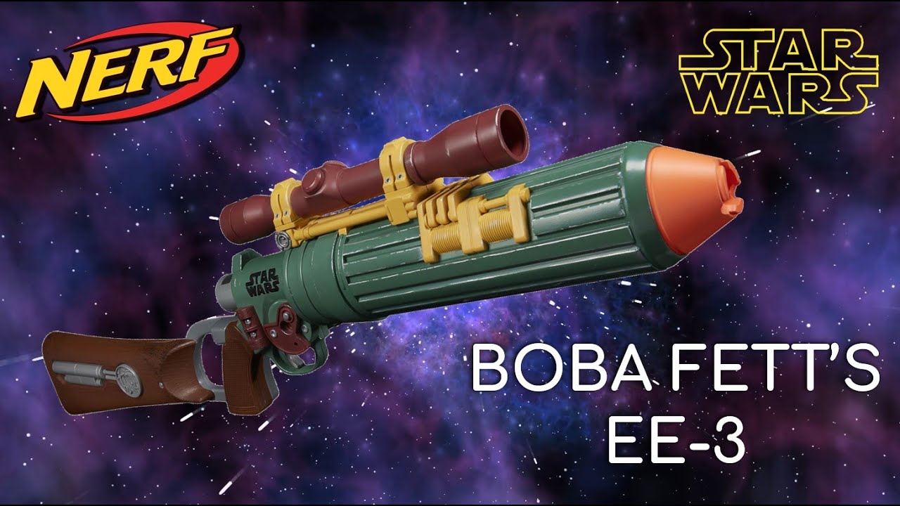 [REVIEW] Nerf LMTD Boba Fett's EE-3 | Will Boba Be Happy? - YouTube