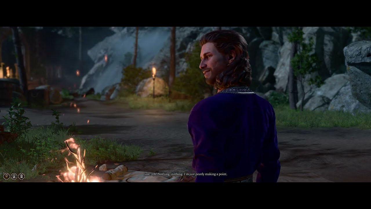 Gale "Go to Hell" Act 1 Camp Talk- Baldurs Gate 3 - YouTube