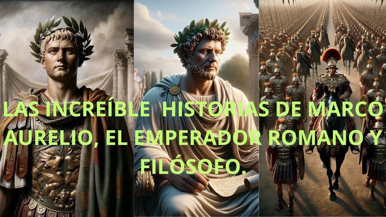 LAS INCREÍBLES HISTORIAS DE MARCO AURELIO EL EMPERADOR ROMANOS Y ...