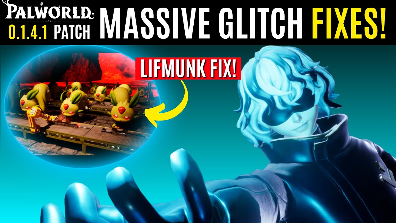NEW PALWORLD PATCH UPDATE 0.1.4.1! *Feb 7th 2024* Massive Fixes To ...
