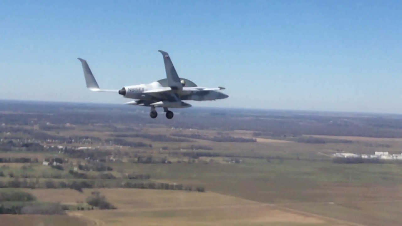 Lances custom built Canard Jet 2nd test flight - YouTube