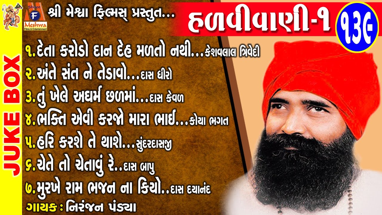 Hadvi Vani - 139 | Niranjan Pandya | Gujarati Prachin Bhajan | નિરંજન ...