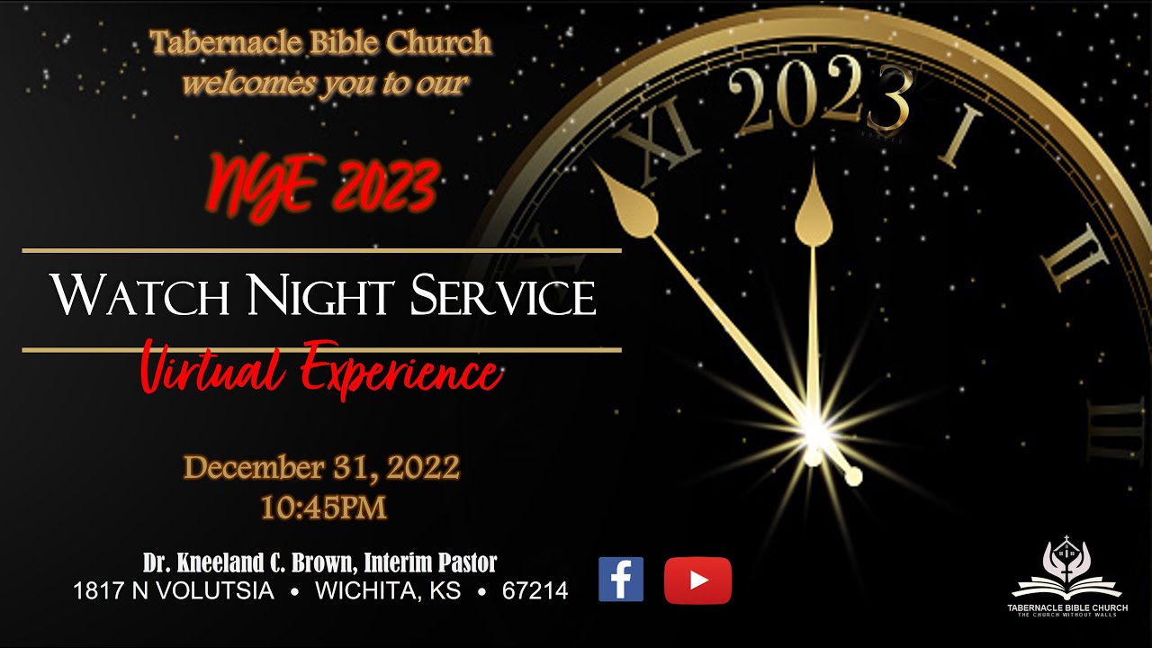 TBC Watch Night 2022 Pre-recorded - YouTube