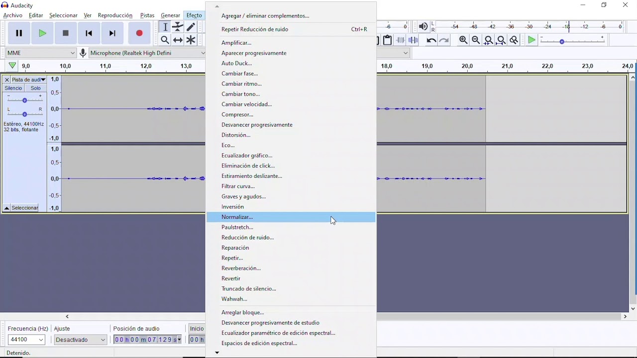 Cómo grabar una clase con Audacity - YouTube