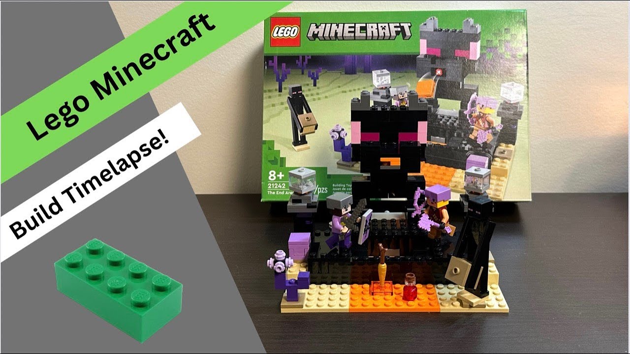 LEGO Minecraft Set 21242 "The End Arena" - YouTube