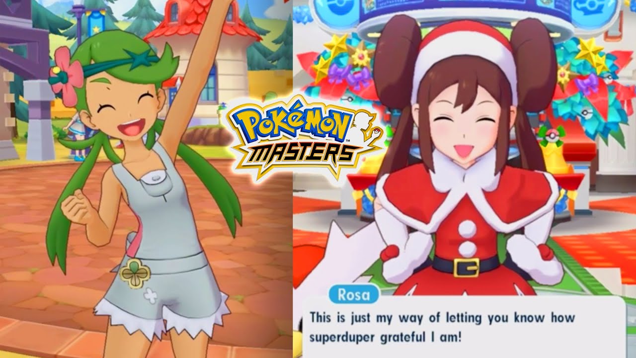 FIRST CHRISTMAS EVENT! MALLOW'S IN THE GAME! | Pokemon Masters - YouTube