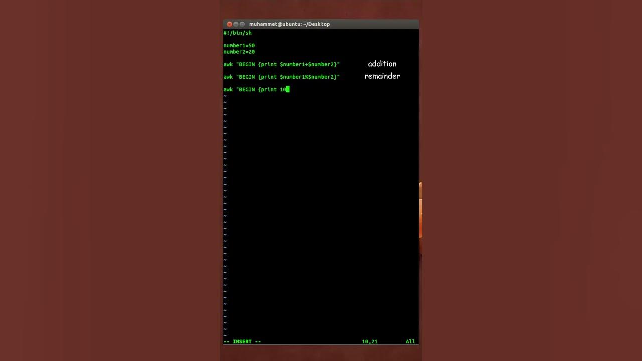 Linux Shell Script Awk Arithmetic Functions 017 Shorts Youtube